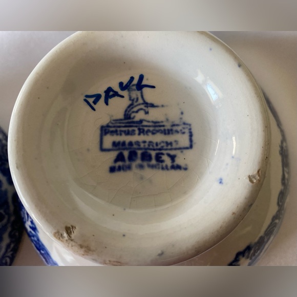 Petrus Regout & Co | Dining | 2 Vintage Petrus Regout Maastricht ...